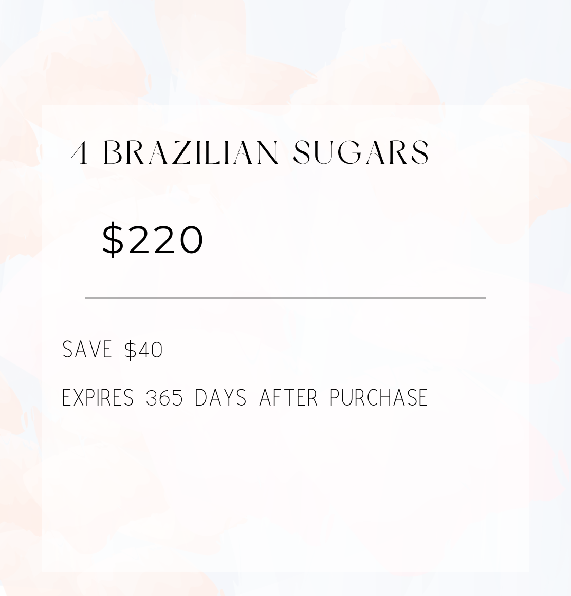 Orange County Sugaring Bundles - SugarBareOC